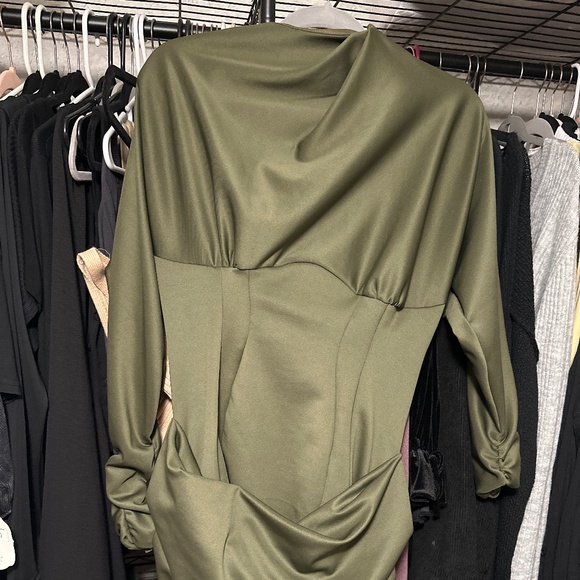 ASOS | Dresses | Asos Army Green Corset Dress | Poshmark